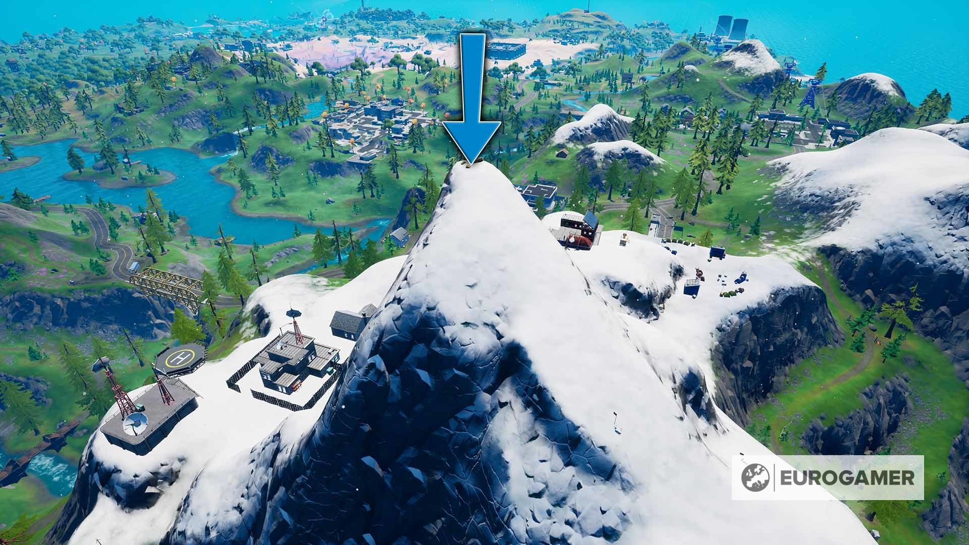 Fortnite Season 5: Aussichtspunkt, Schöne Schlucht und Mount Kay ...