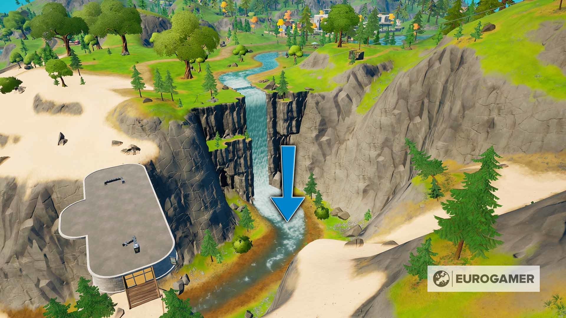 Fortnite Season 5: Aussichtspunkt, Schöne Schlucht und Mount Kay ...