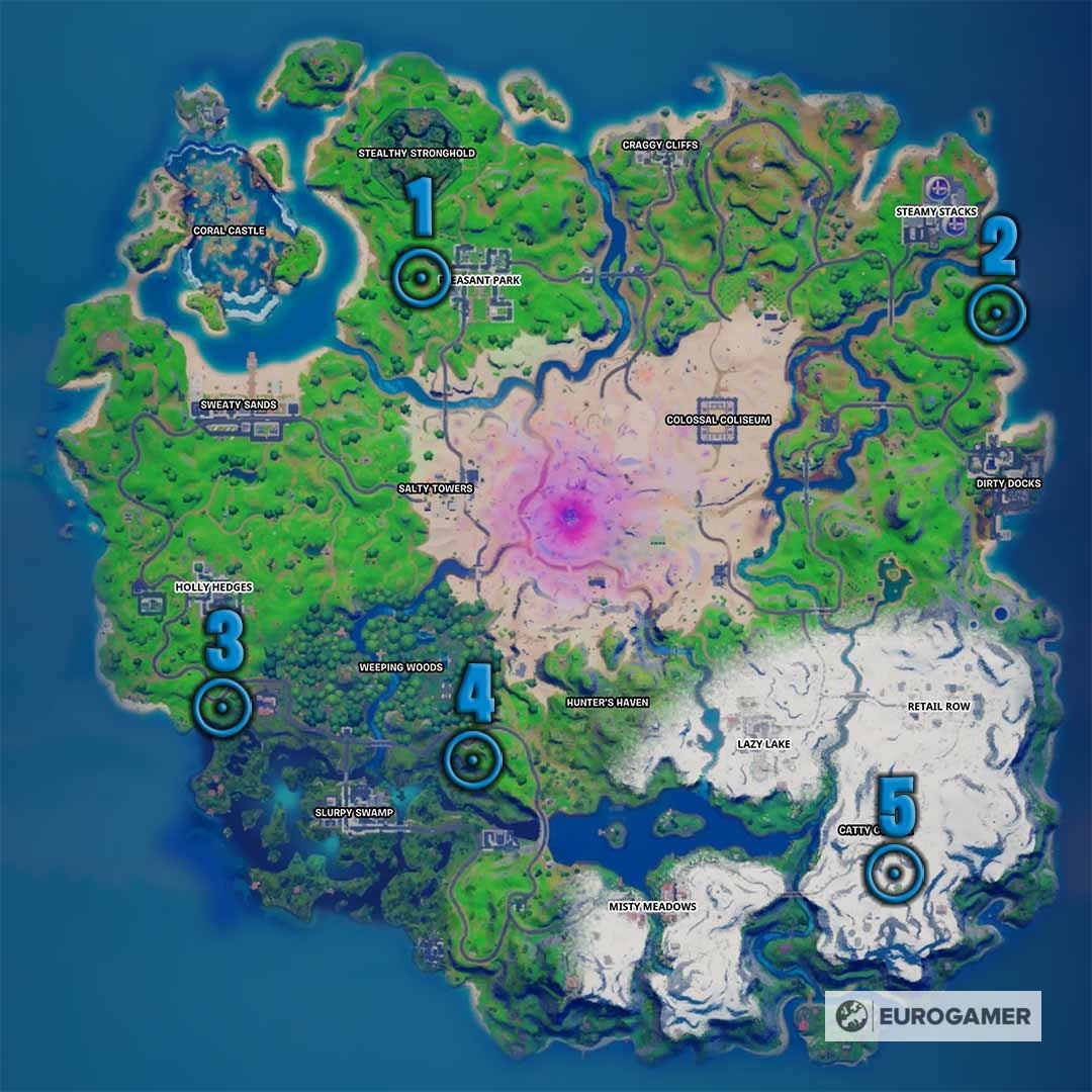 Fortnite: X-4 Stormwing - Alle Flugzeuge Fundorte auf der Map ...