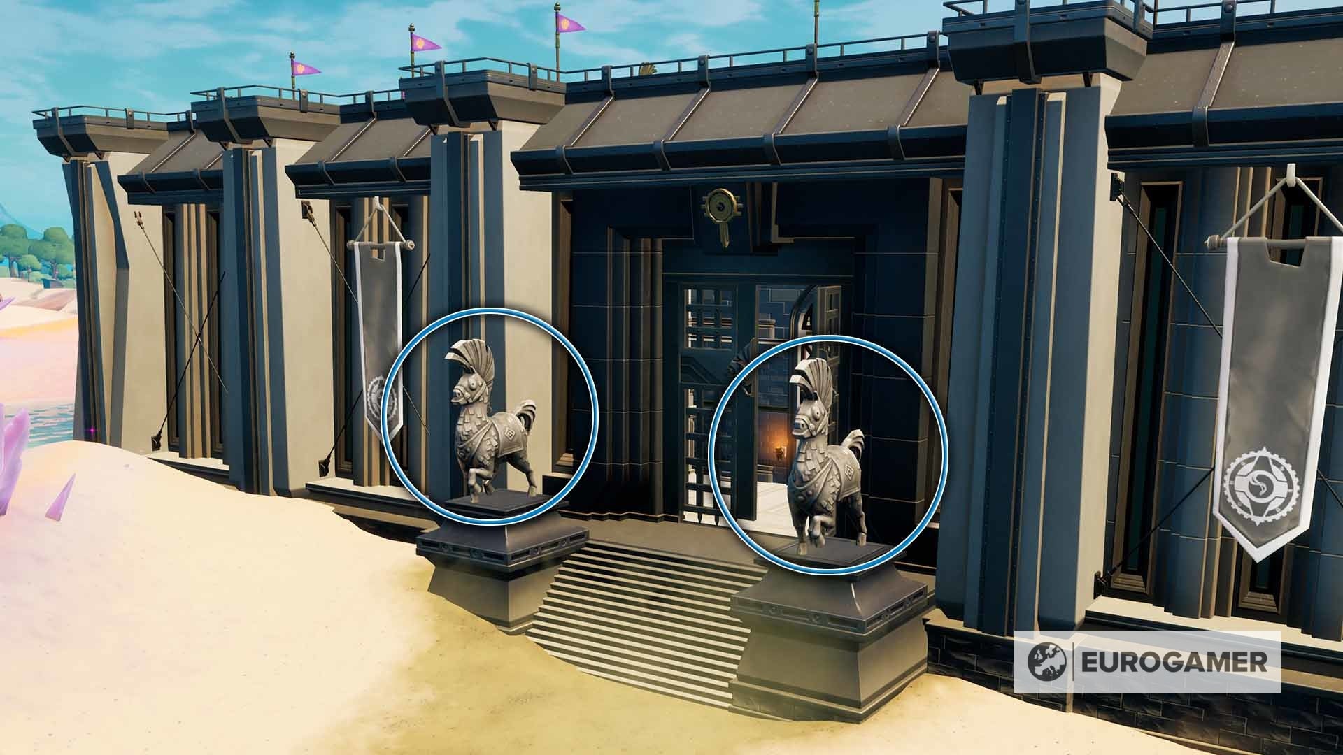 Fortnite Season 5: Bei Steinstatuen ein Emote einsetzen - Fundorte ...