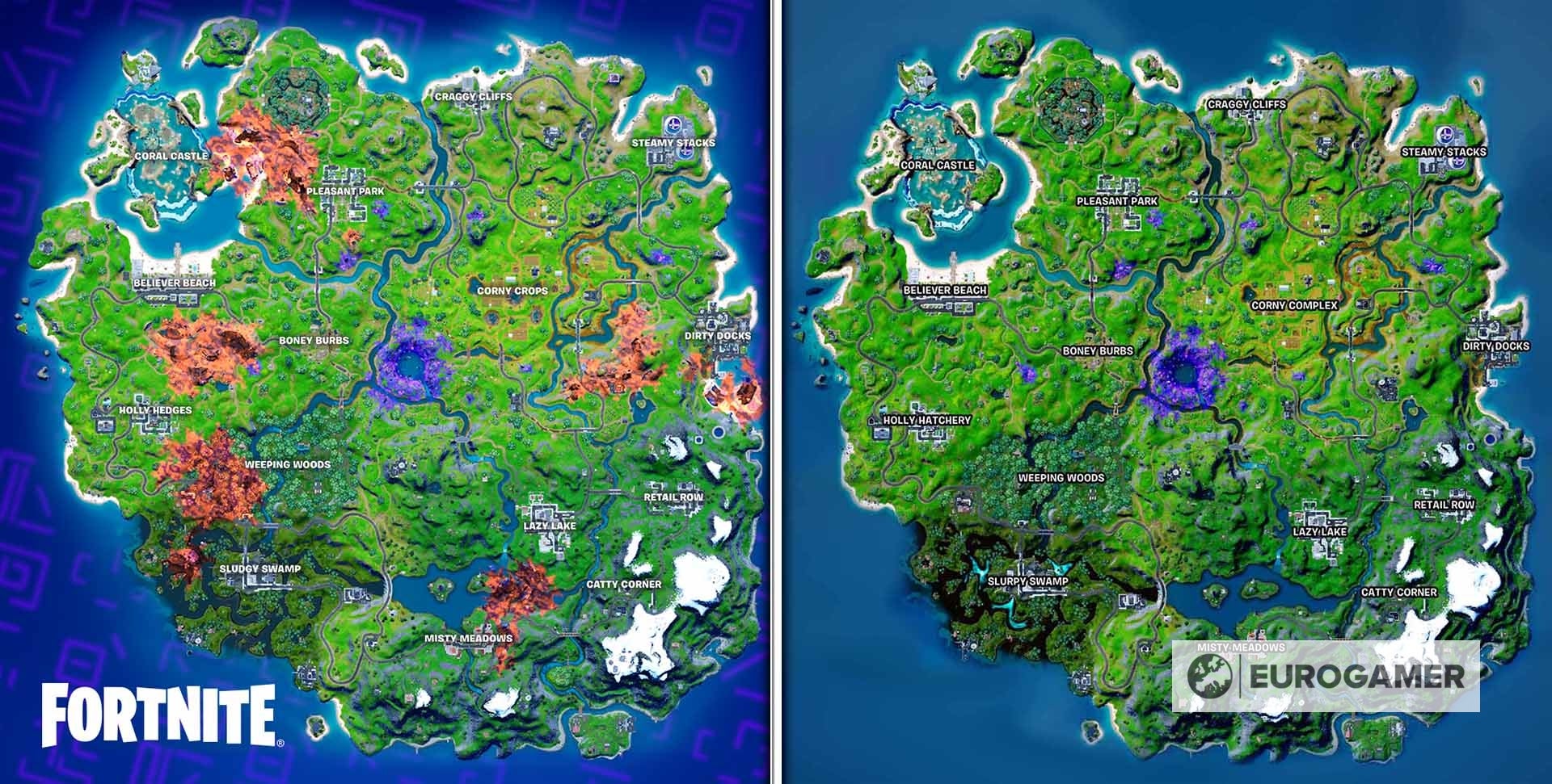 Fortnite: Die Saison 18 Insel im Detail | Eurogamer.de