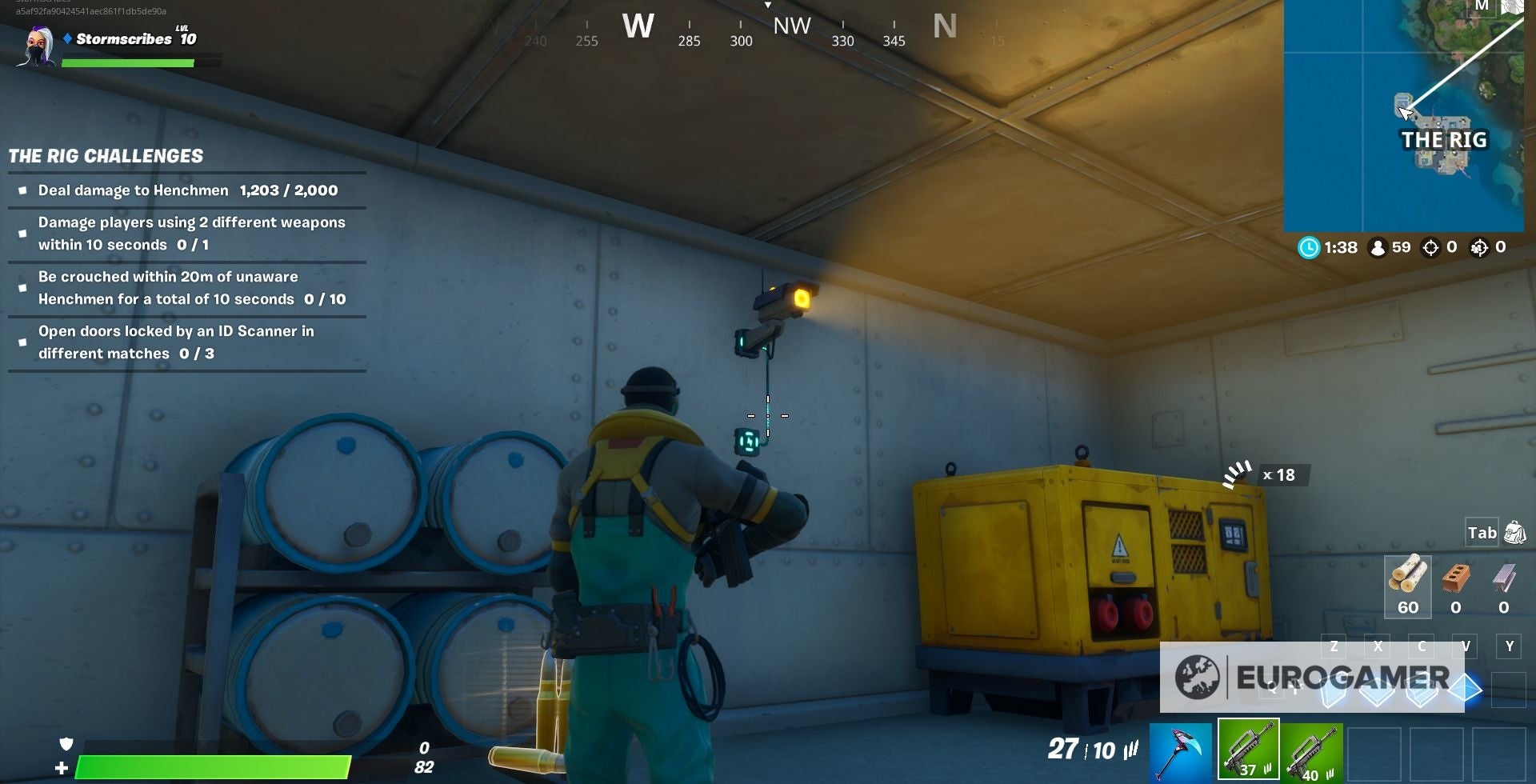 Fortnite sentry cameras and sentry turrets, including locations ...