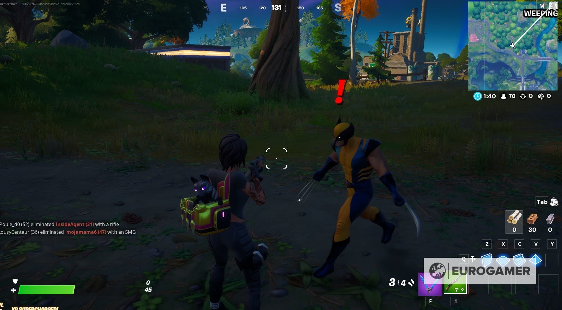 Fortnite Defeat Wolverine: Wolverine's location and how to defeat ...