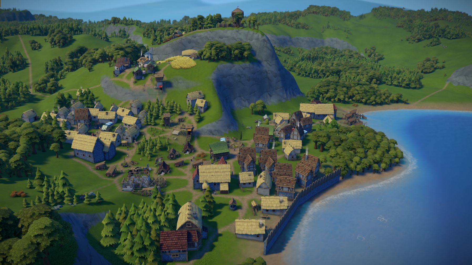 Turns out I was the one starving my villagers | Rock Paper Shotgun