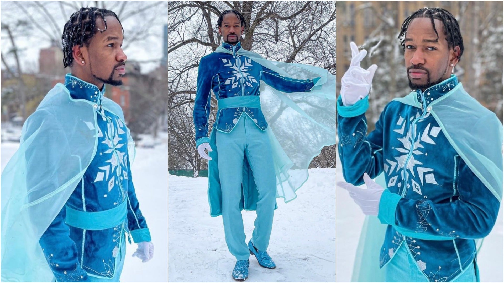 Frozone to Frozen: cosplayer rocks Elsa cosplay amid snowstorms | Popverse