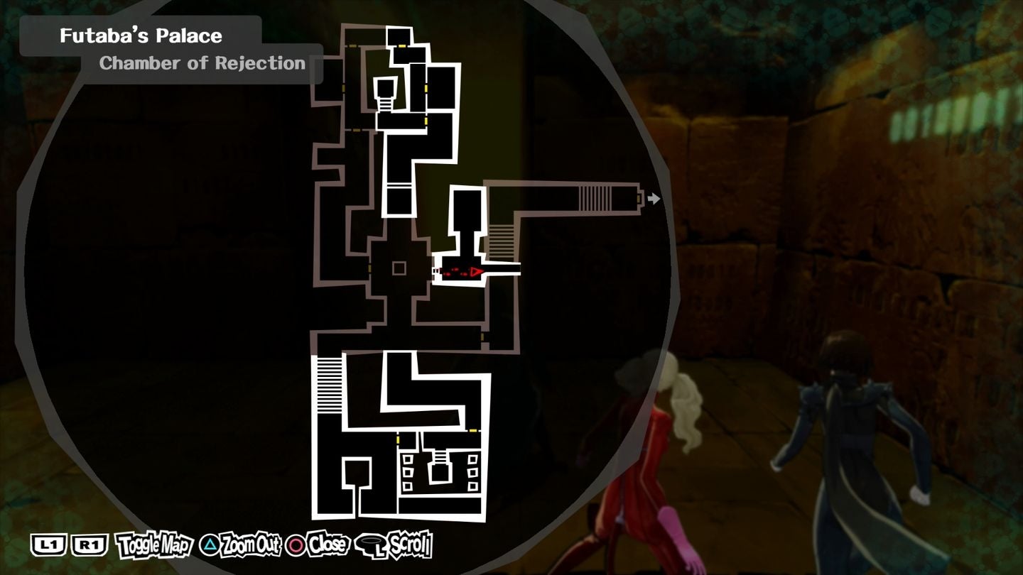 Persona 5: Futaba Palace dungeon - Great Corridor puzzles, Chamber of ...