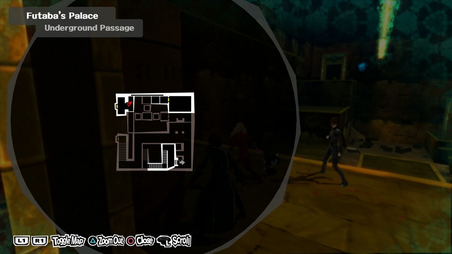 Persona 5: Futaba Palace dungeon - Great Corridor puzzles, Chamber of ...