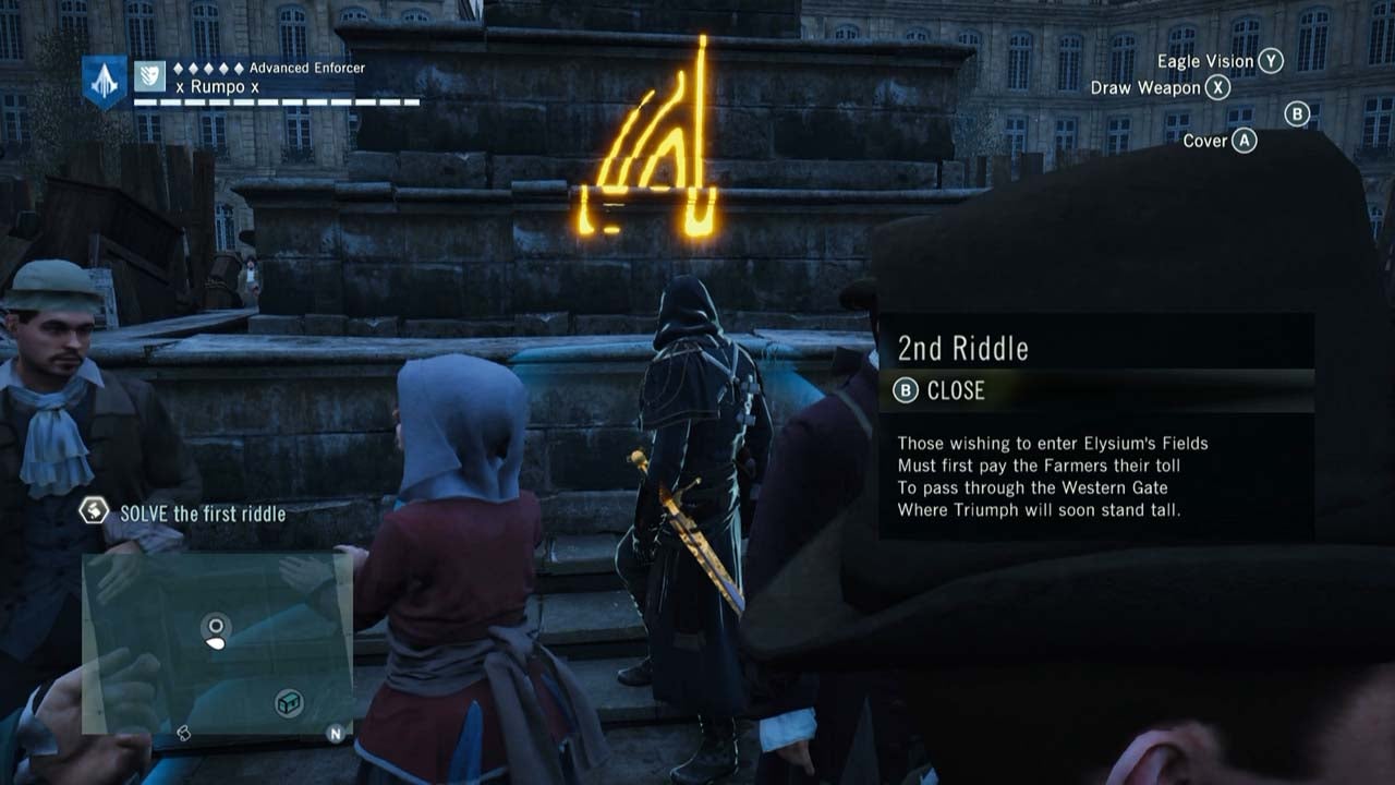 Assassin's Creed Unity Guide: Where to Find All 18 Nostradamus Enigma ...