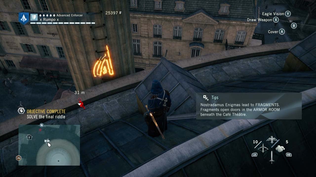Assassin's Creed Unity Guide: Where to Find All 18 Nostradamus Enigma ...