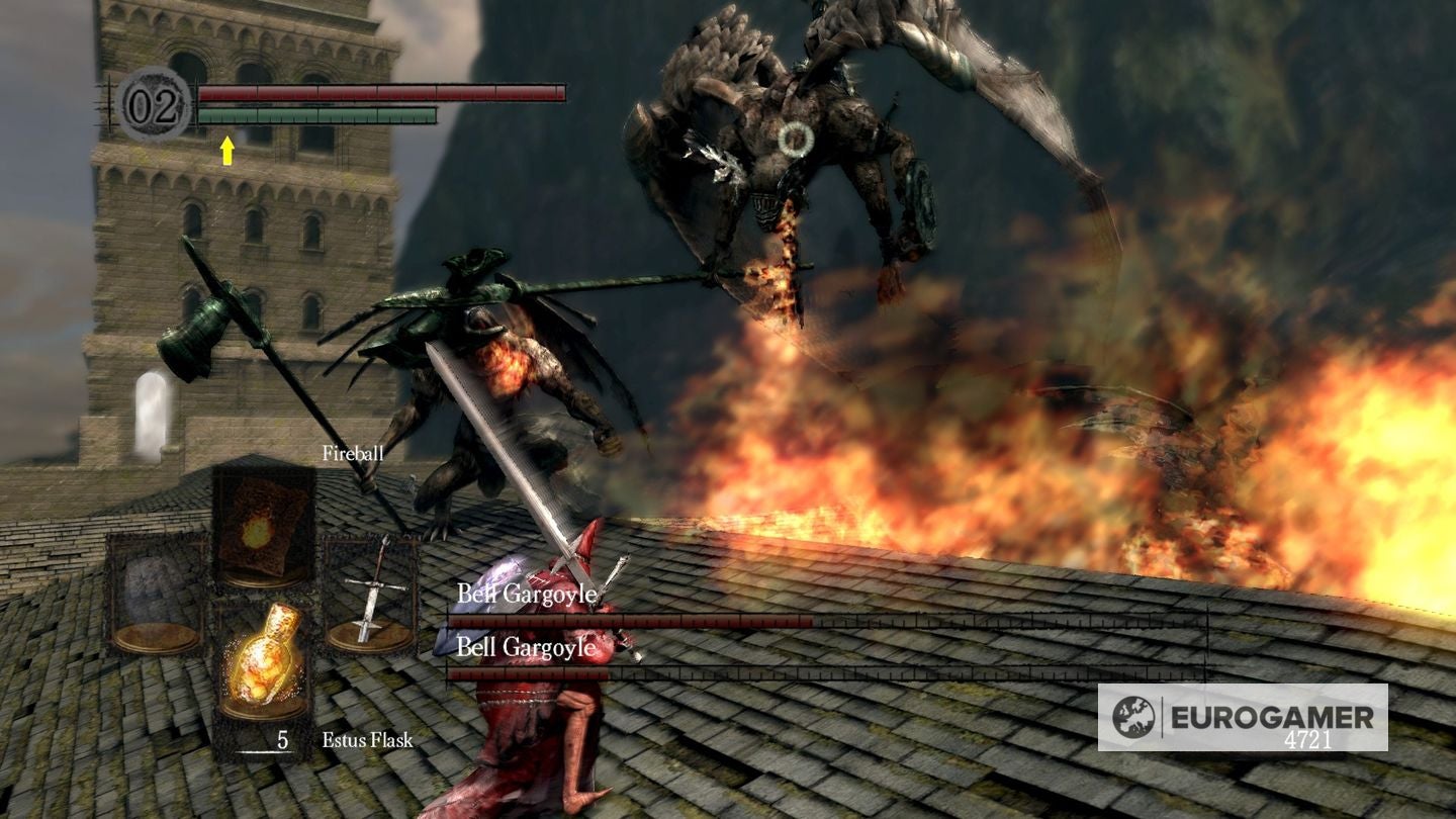 Dark Souls - Bell Gargoyles boss strategy | Eurogamer.net