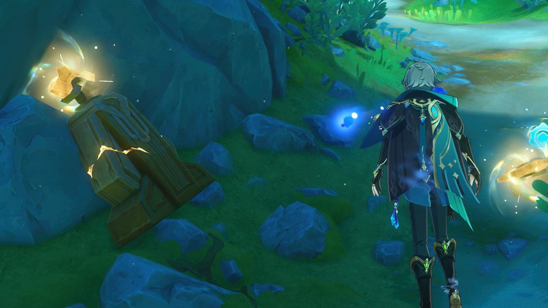 Genshin Impact Swimming and Diving, including diving spots, underwater ...