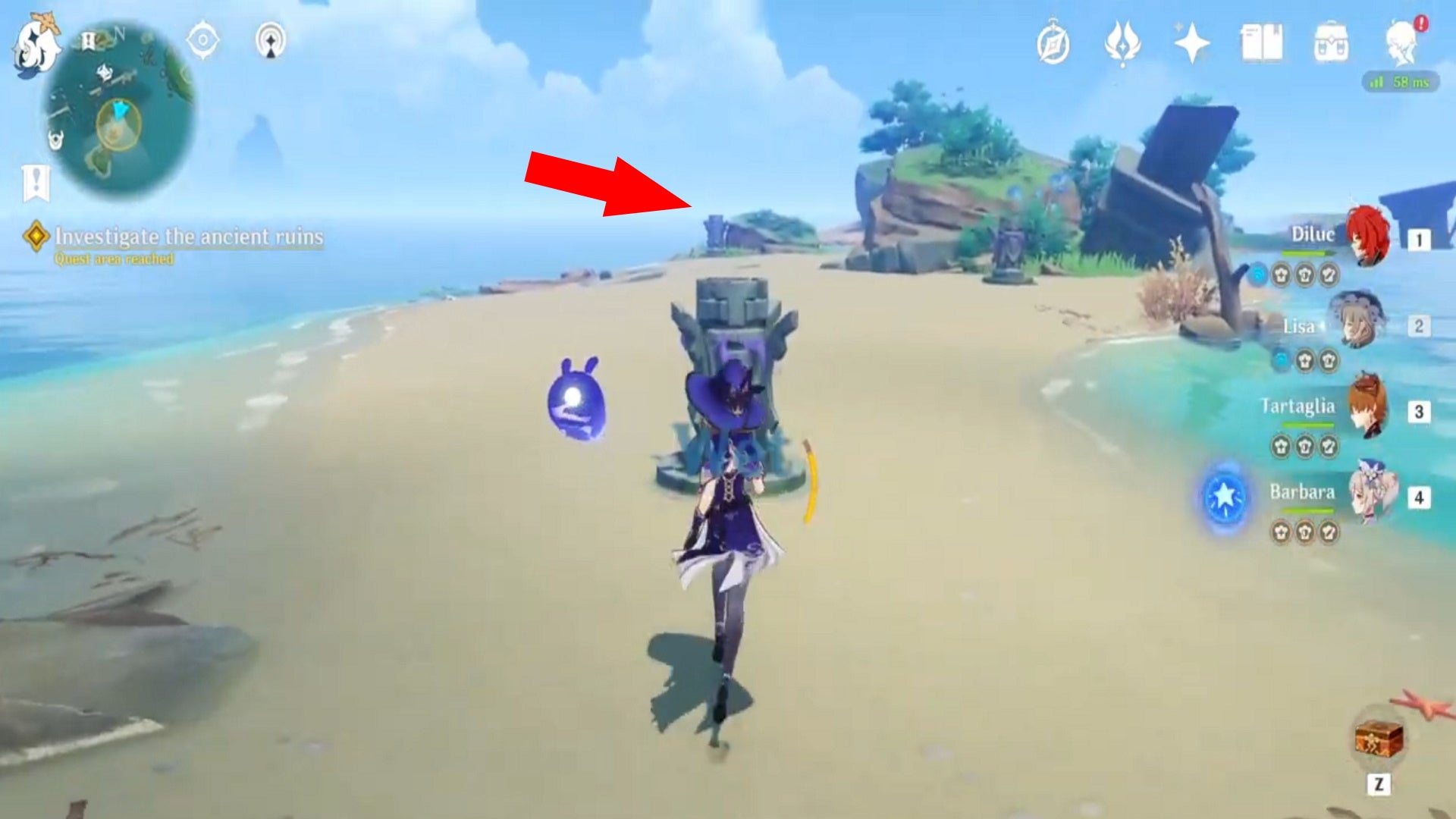 Genshin Impact investigate the ruins guide and how to solve investigate ...