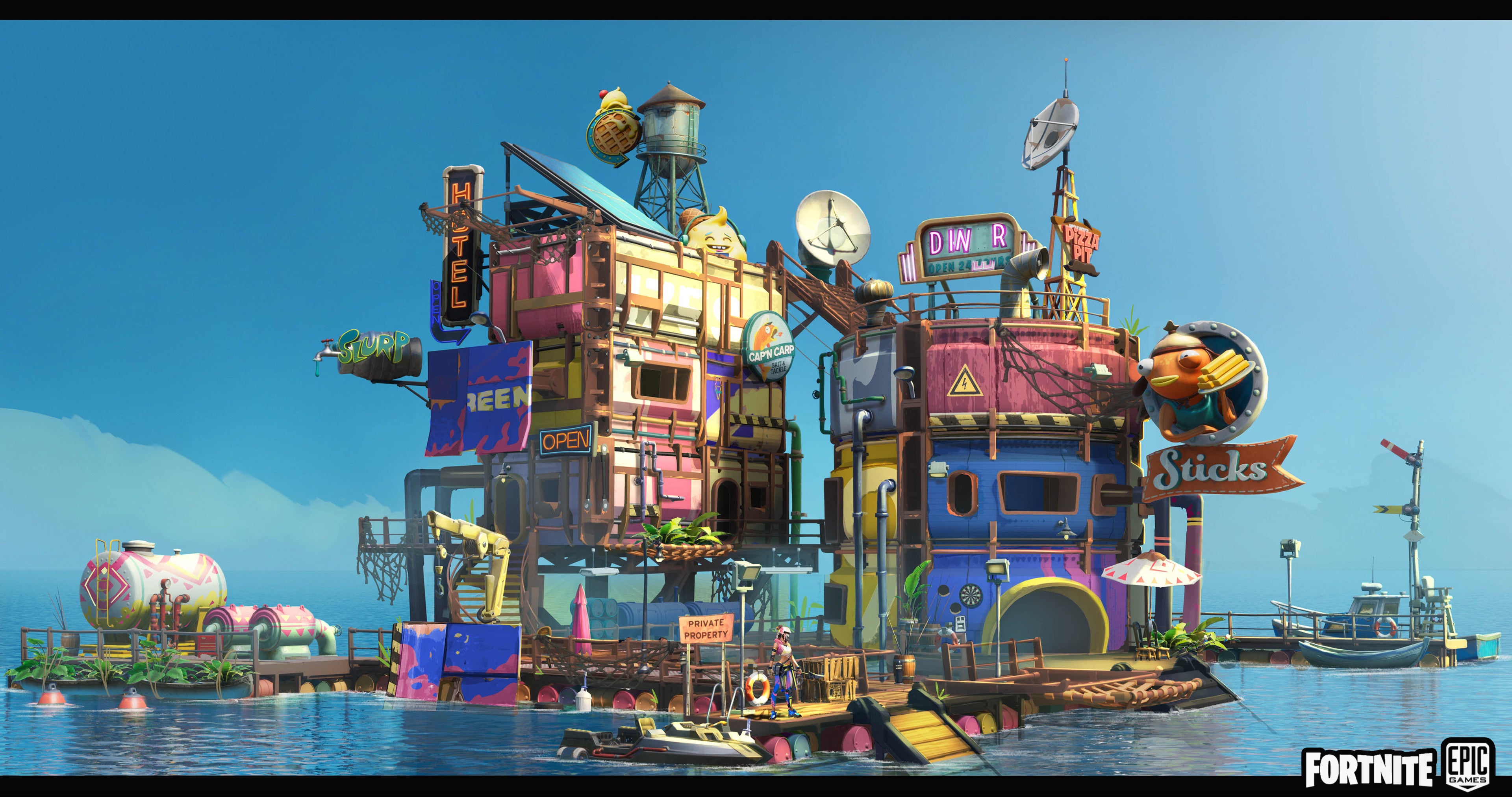 Fortnite concept art offers glimpse behind the scenes | Eurogamer.net