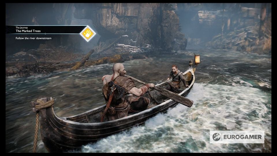 God of War - The Marked Trees, Midgard and how to open the gate ...