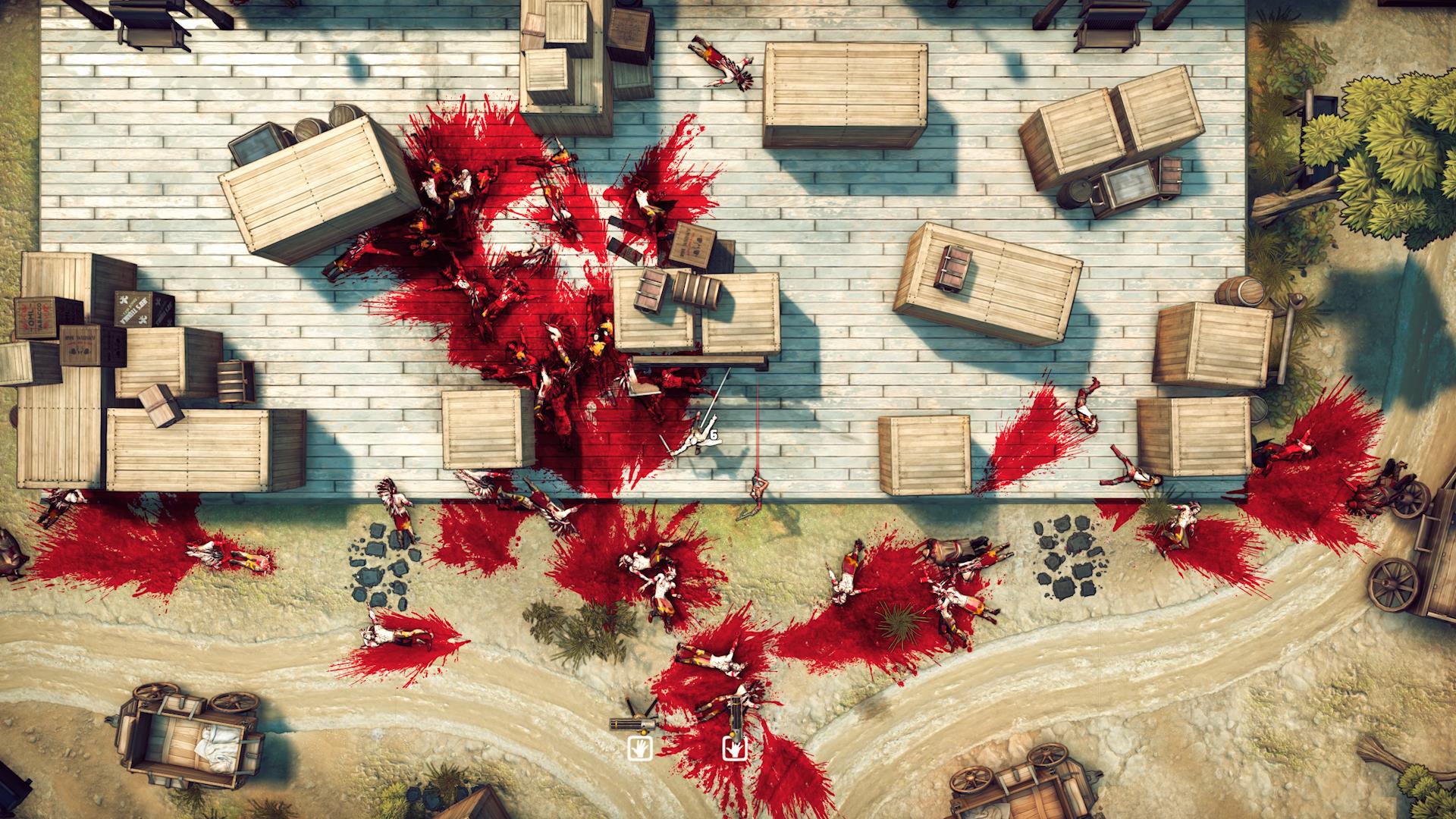 God's Trigger is a frenetic, top-down co-op action game inspired by ...