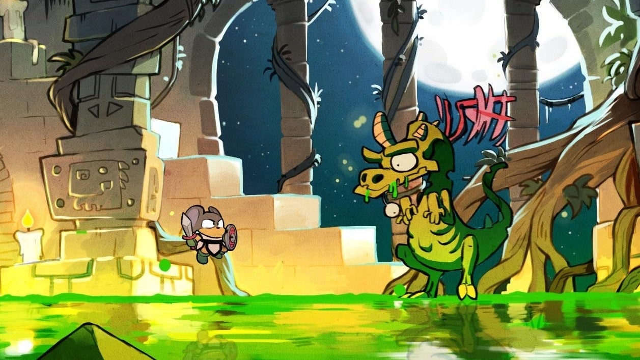 Gorgeous retro remake Wonder Boy: The Dragon's Trap is coming to mobile ...