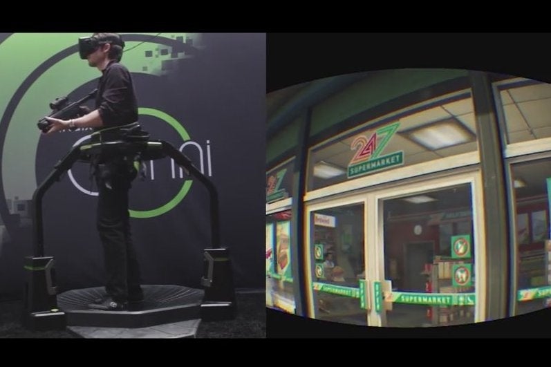 Oculus Rift Treadmill