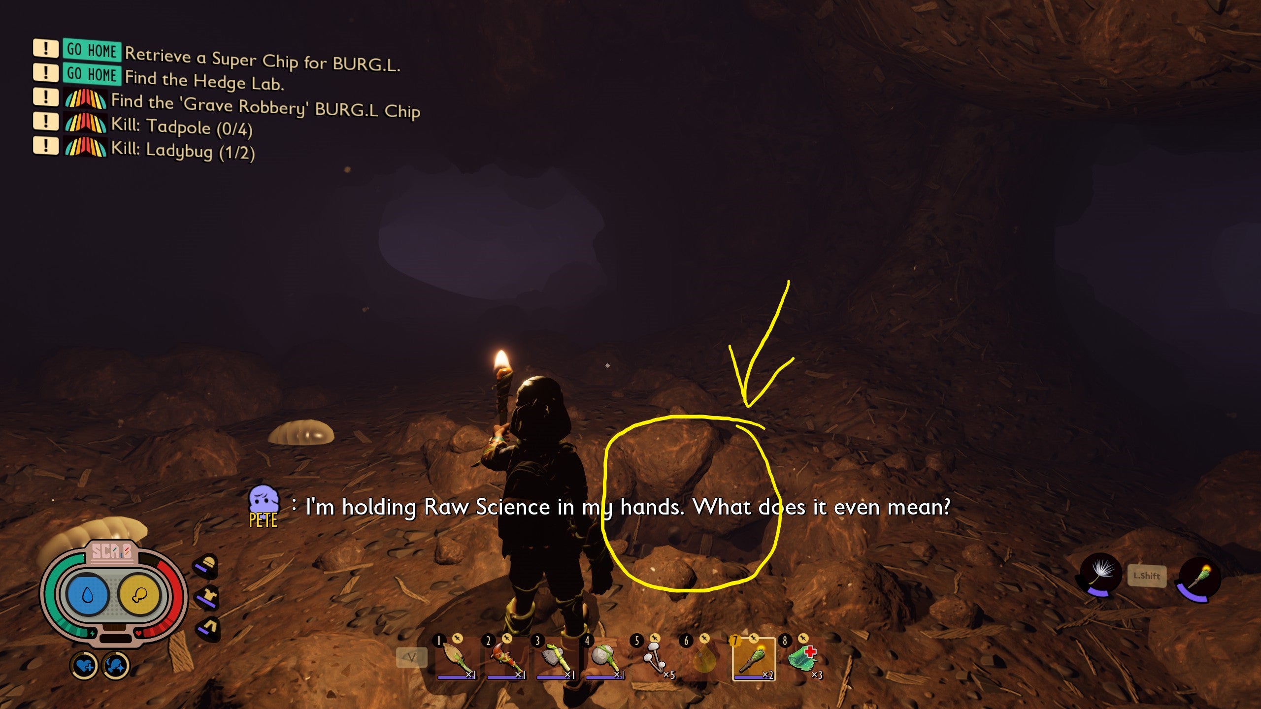 Grounded: How to complete the Chipsleuth - Grave Robbery quest | VG247