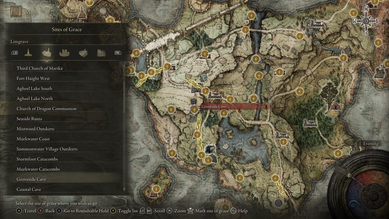 Elden Ring Sites Of Grace locations | Rock Paper Shotgun