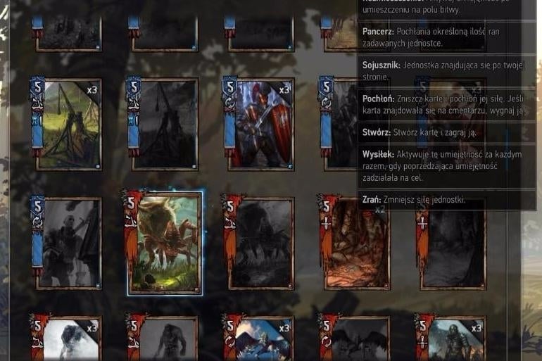 Gwint: Gra Karciana - właściwości kart, słowniczek | Eurogamer.pl