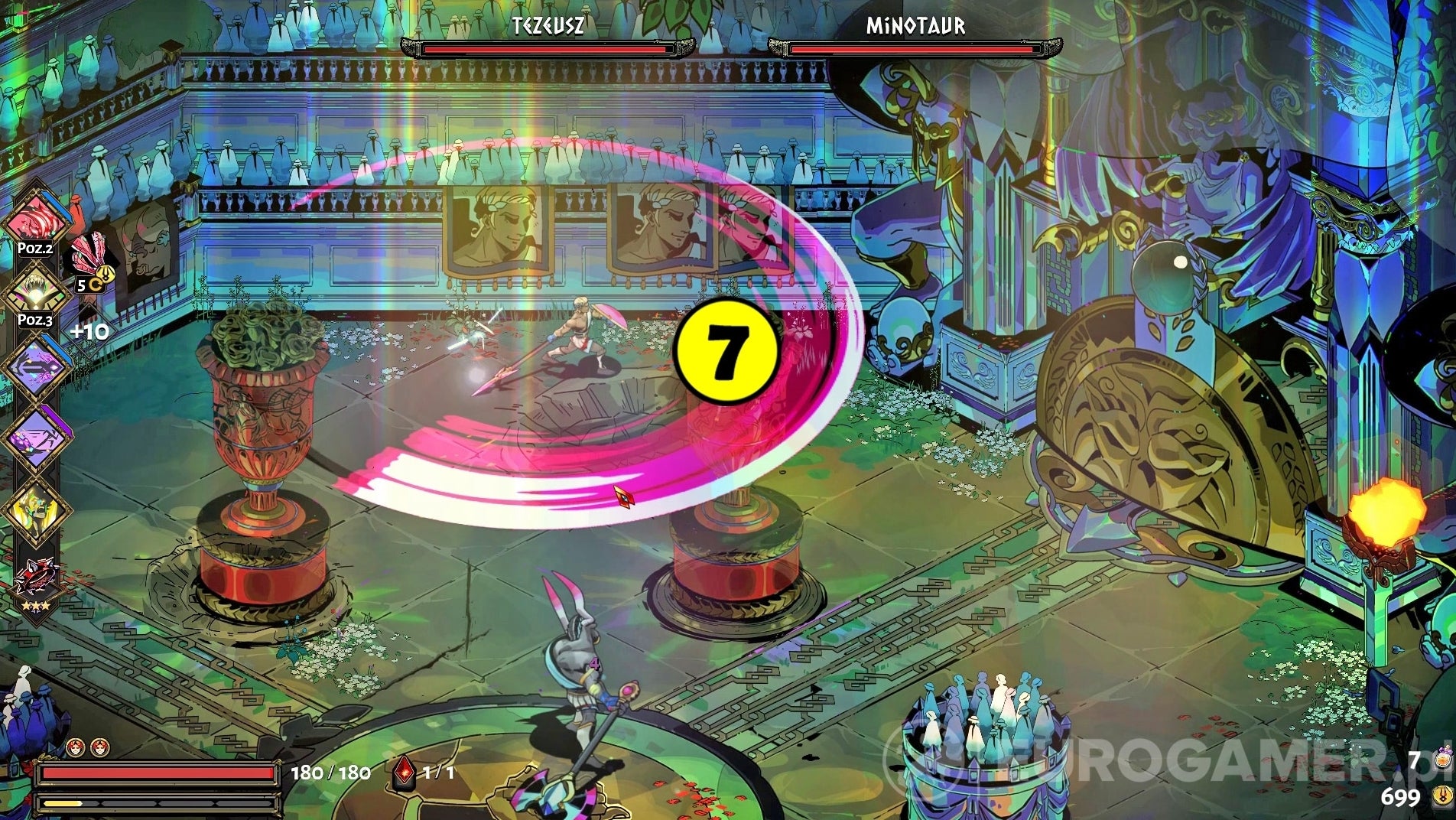 Hades - boss: Minotaur i Tezeusz | Eurogamer.pl
