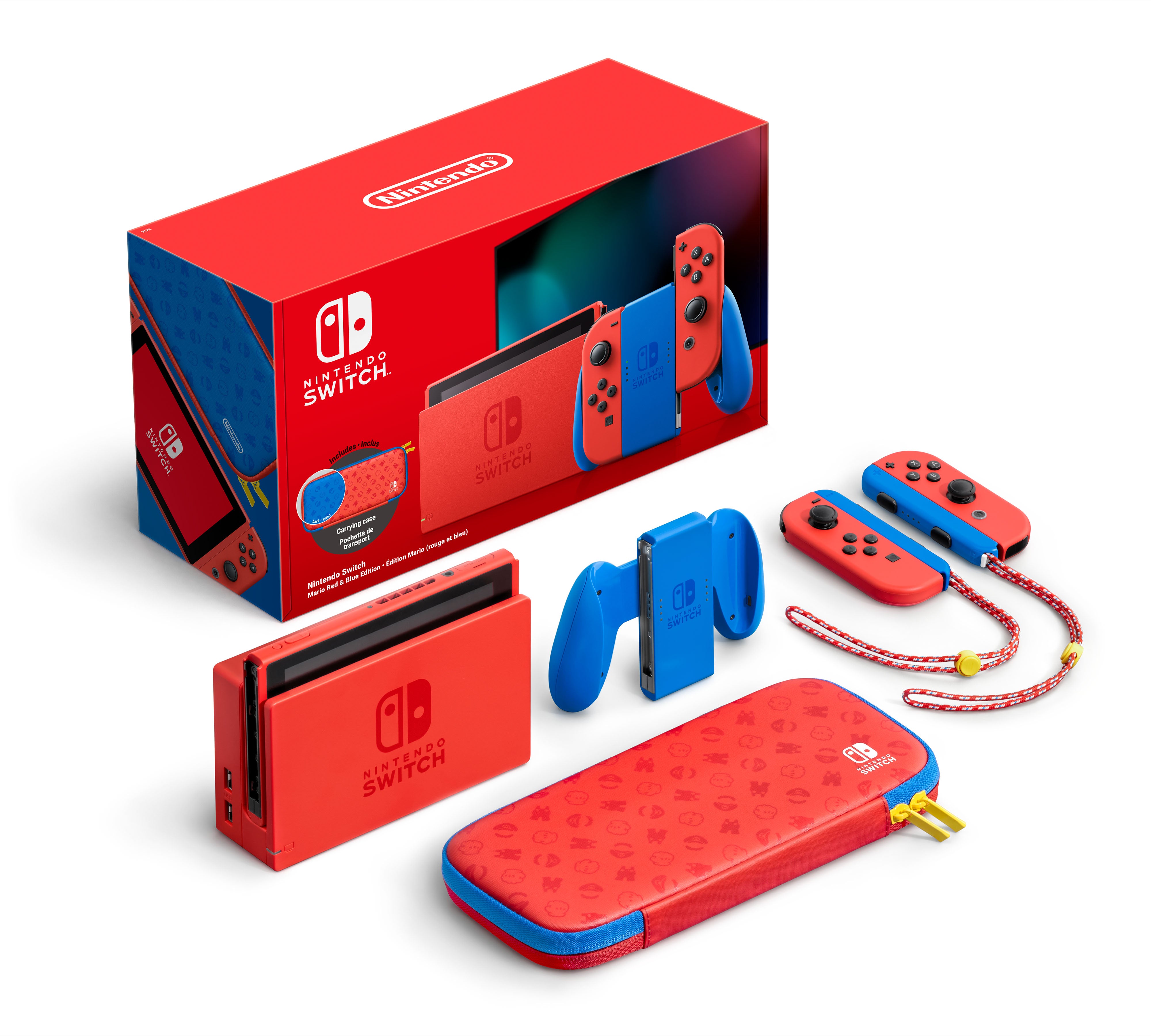 Nintendo rolling out red and blue Switch for Super Mario 3D World | VG247