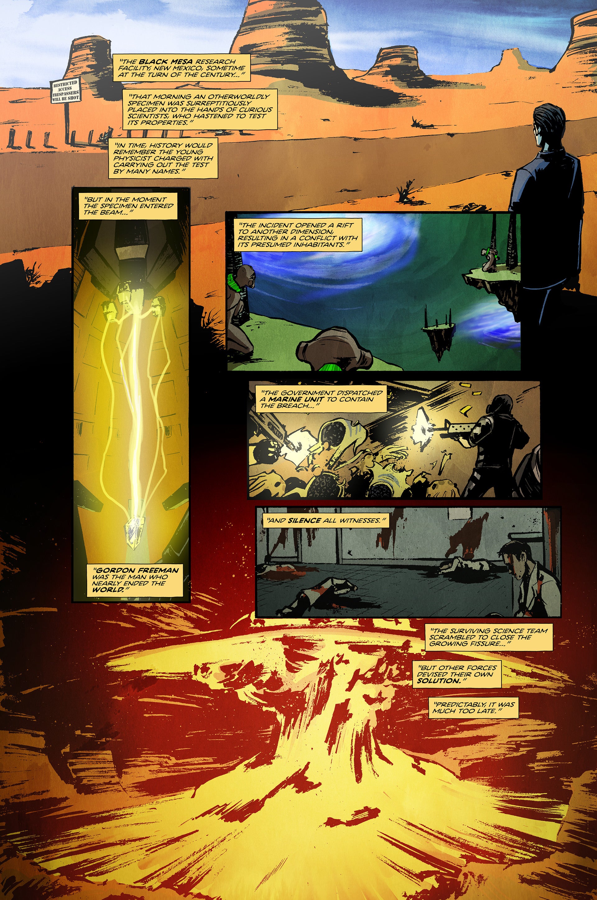 Officially licensed Half-Life comic gets a third chapter this month | VG247