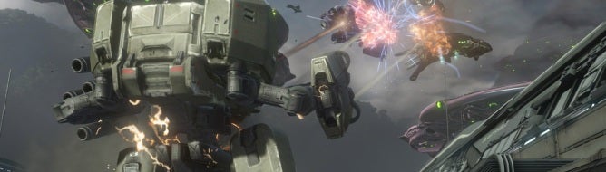Halo 4 screenshots mech an impact | VG247