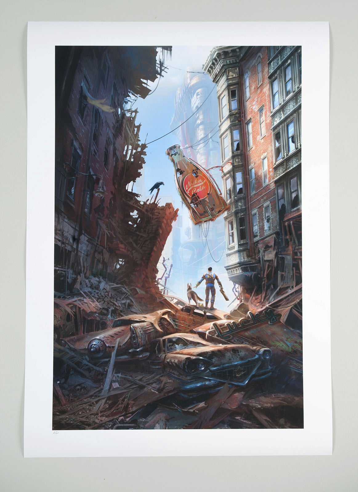 Have a gander at these cool Fallout 4 fine art prints | Eurogamer.net