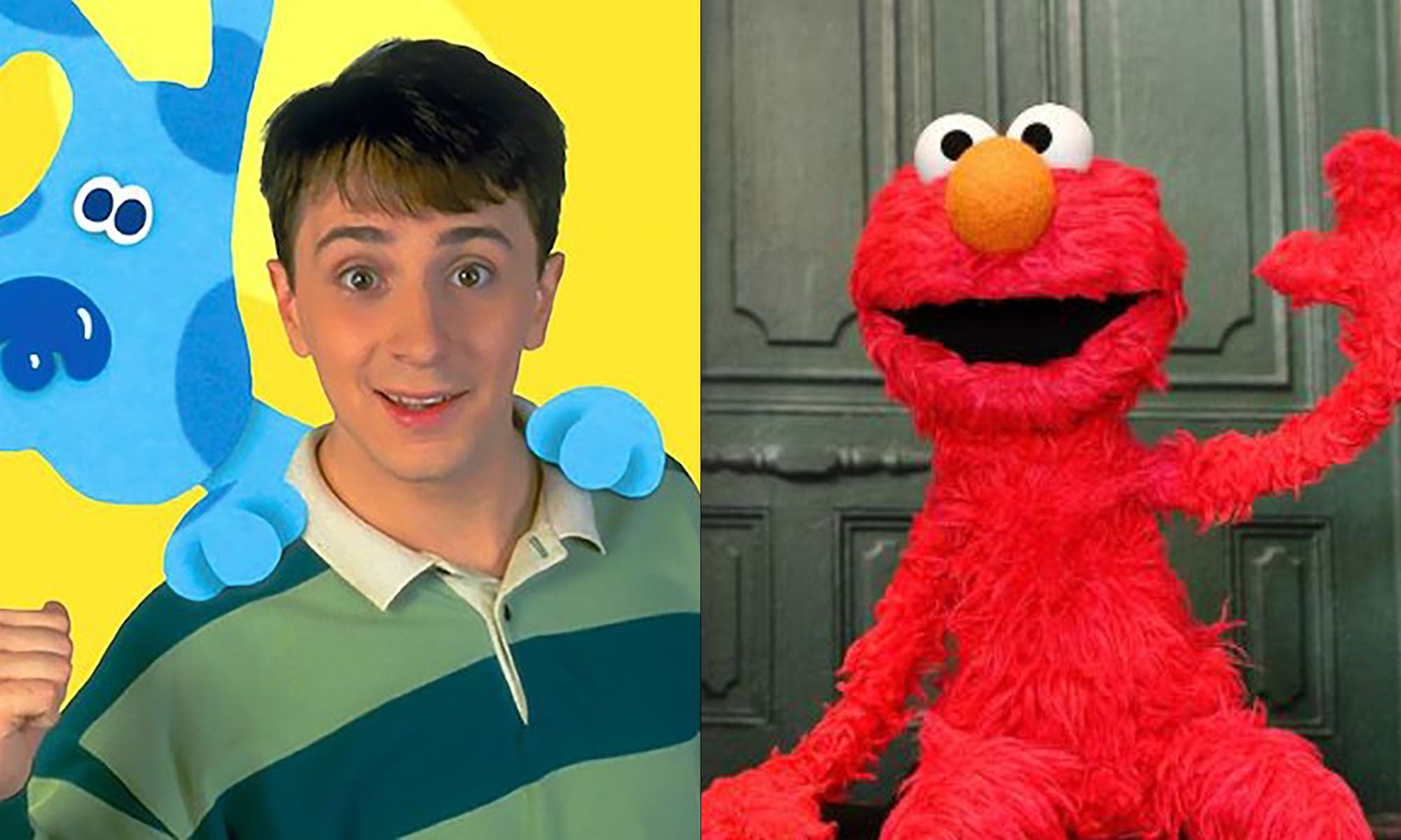 Remember when Elmo met Steve from Blue's Clues? Steve Burns shares the ...