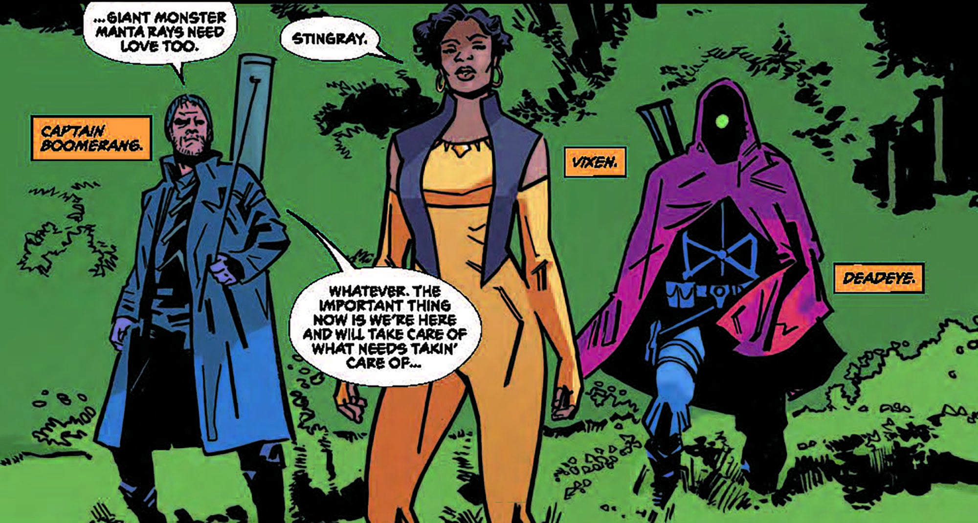 Suicide Squad's Vixen, Captain Boomerang, and Deadeye come to Titans ...