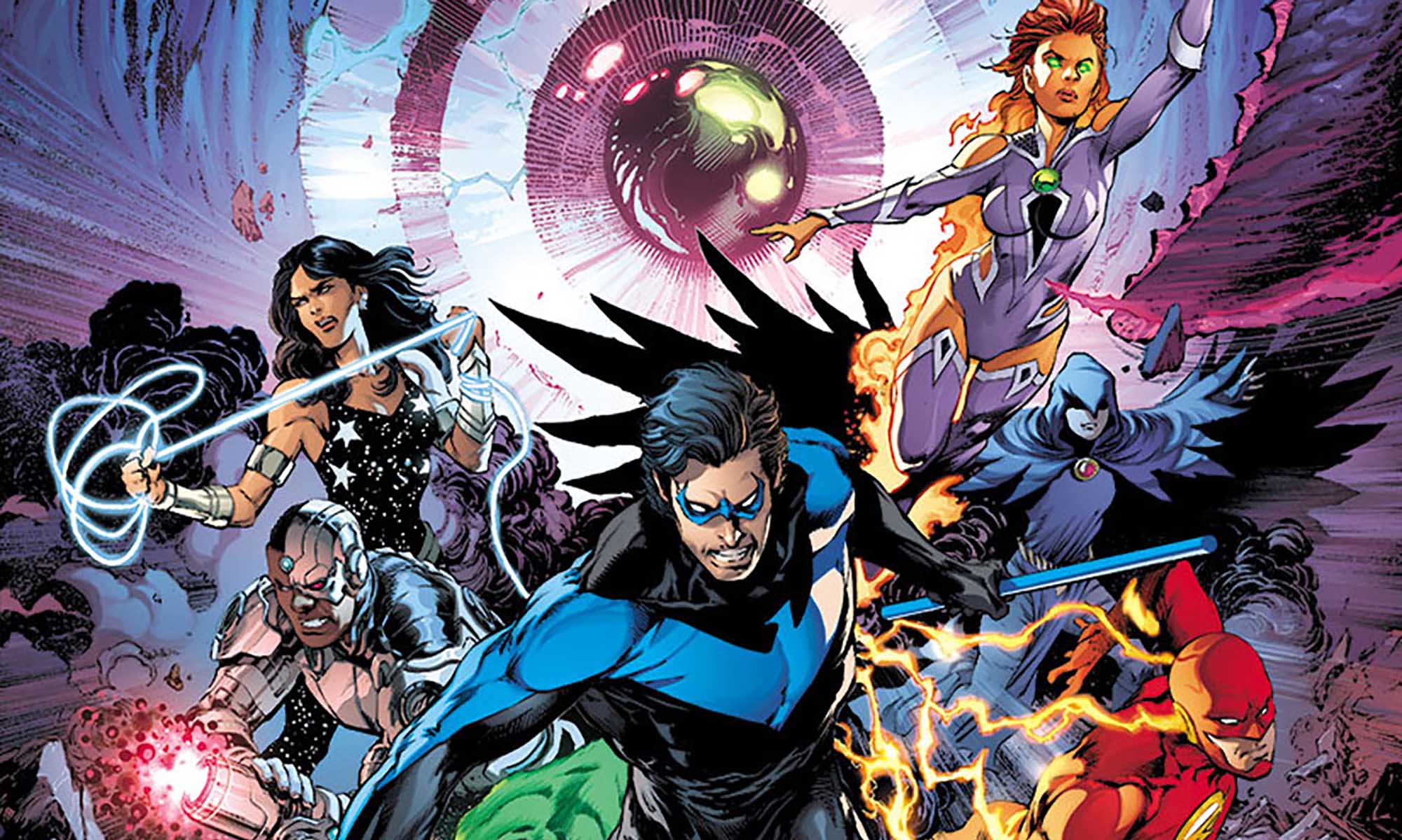 DC's Titans step up for their first big event as the company's premiere ...