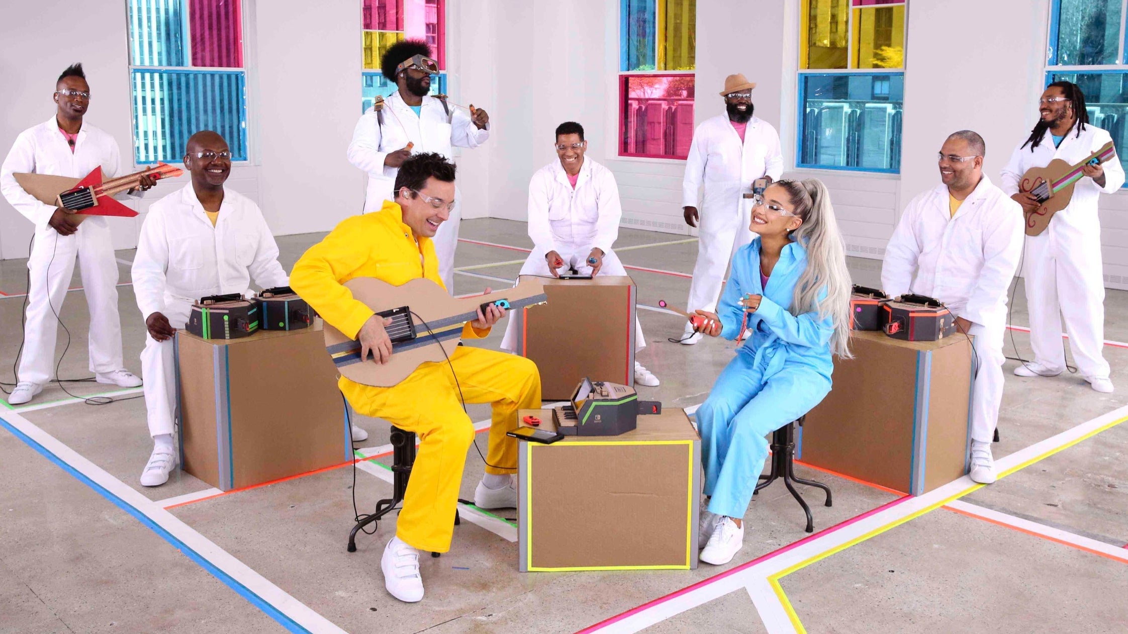 Here's what Ariana Grande and a bunch of Labo instruments sound like ...