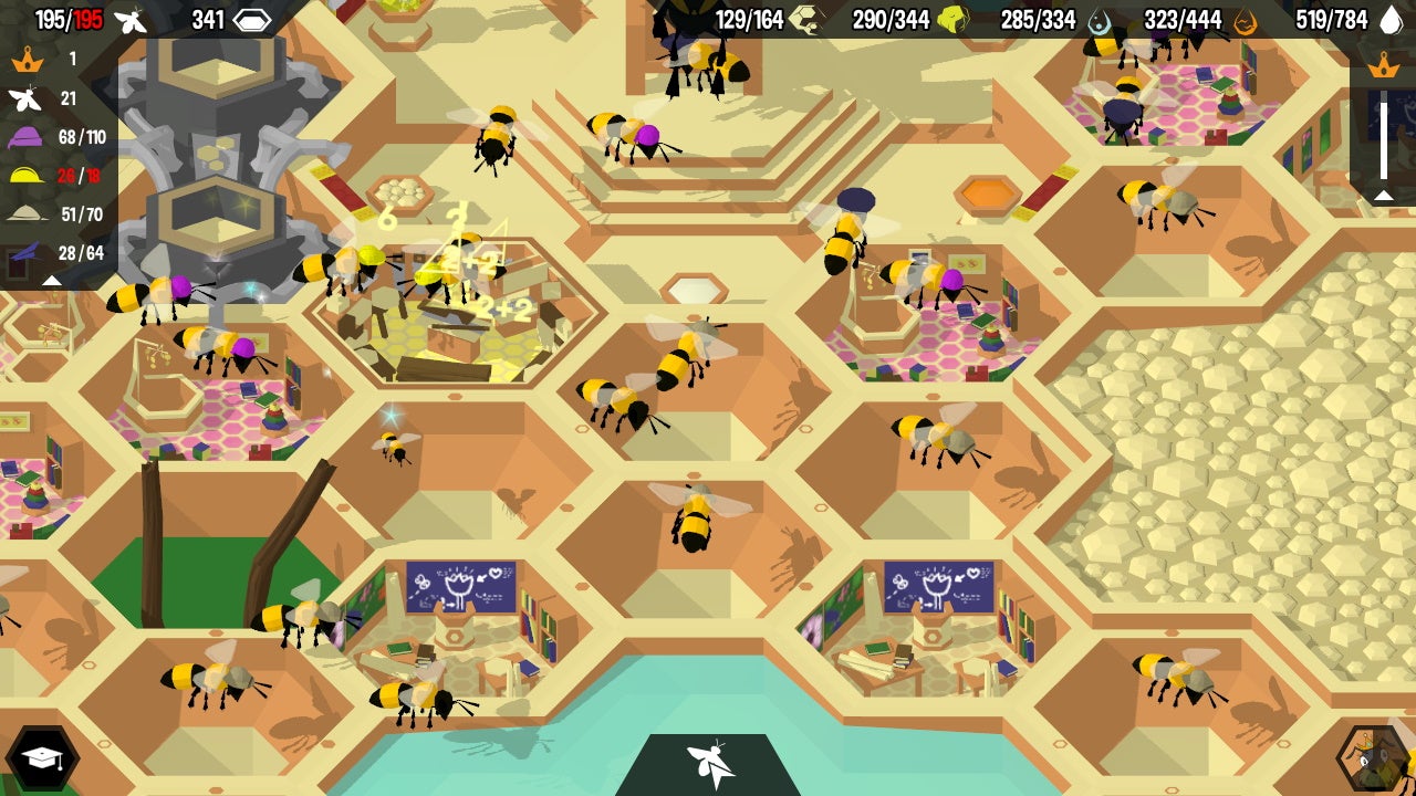 Bee management sim Hive Time gets new update | Rock Paper Shotgun
