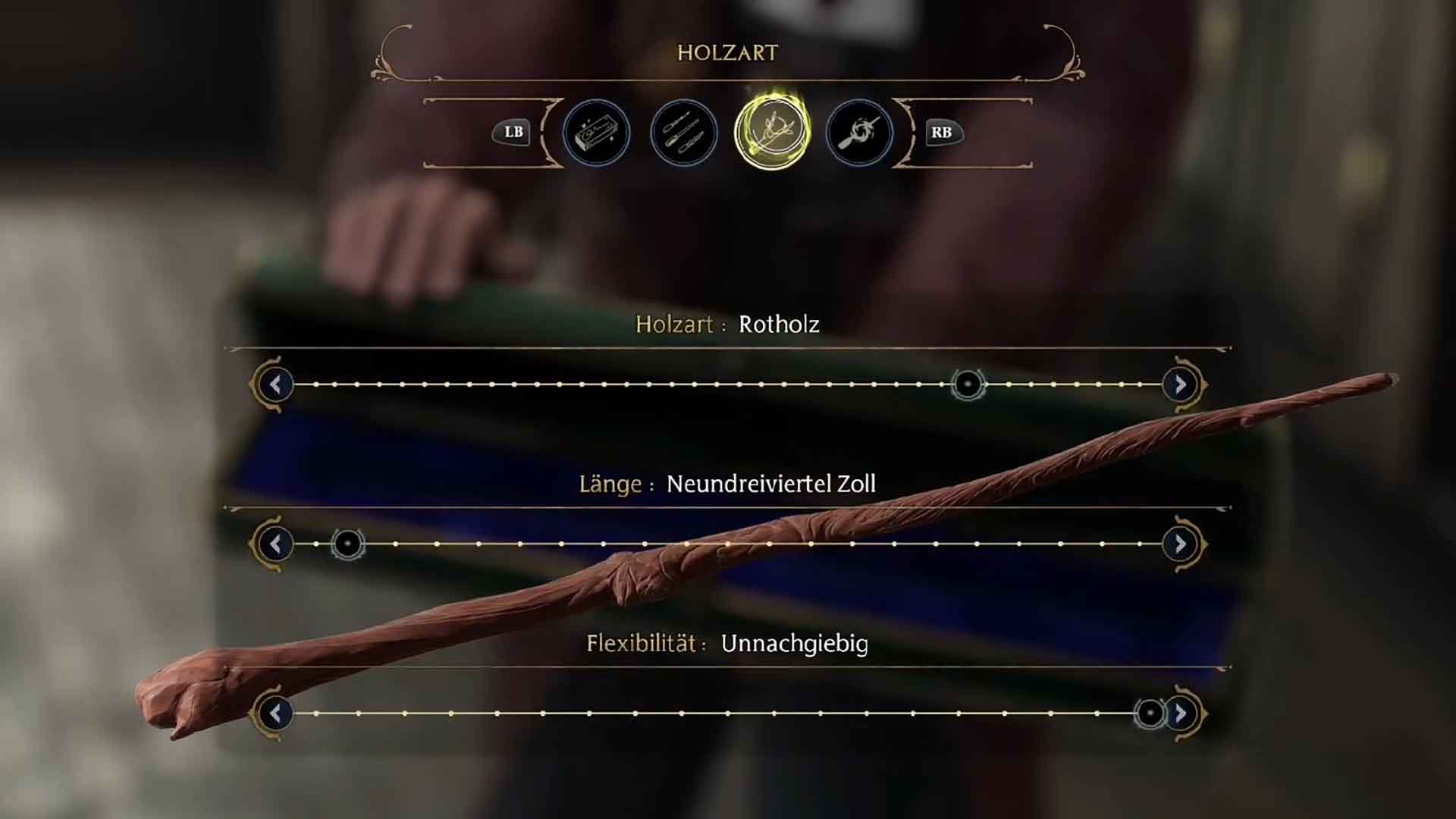 Hogwarts Legacy: Zauberstab erstellen – alle Stile, Holzarten, Kerne ...