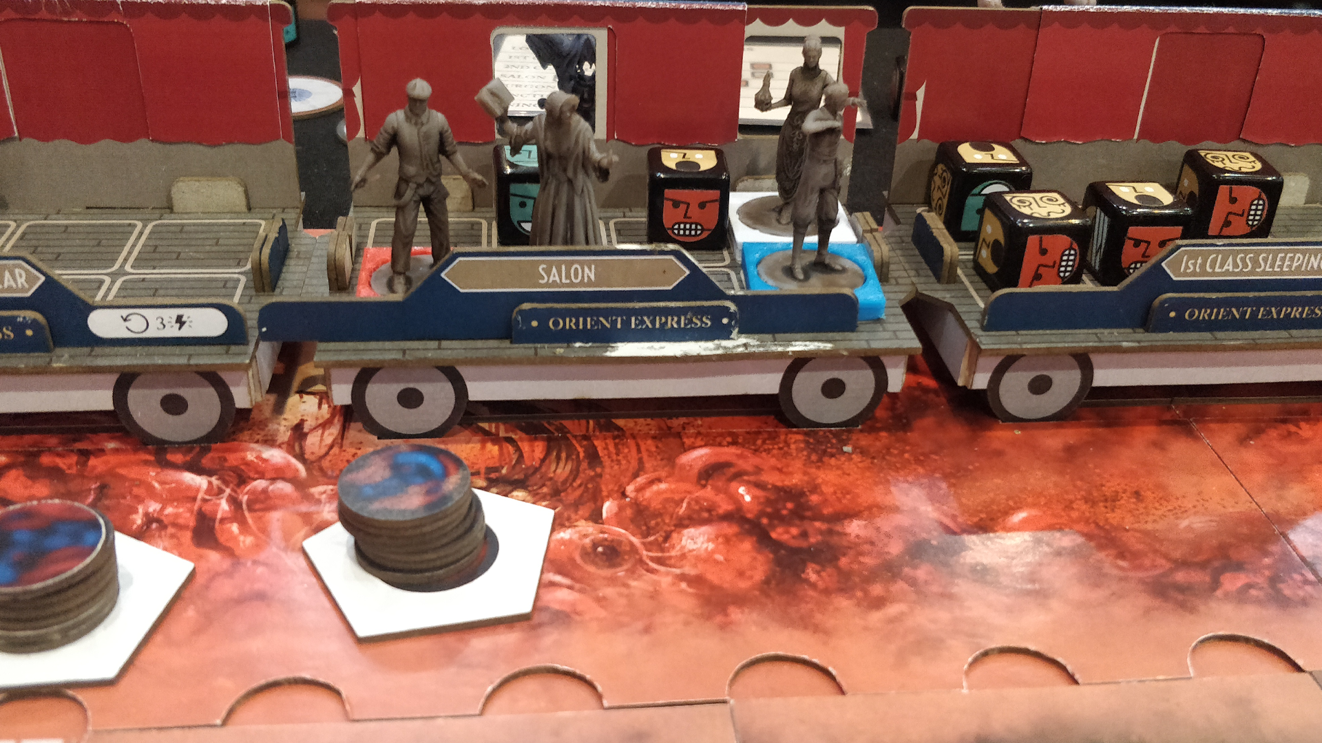 Call of Cthulhu board game Horror on the Orient Express is a brutal co ...