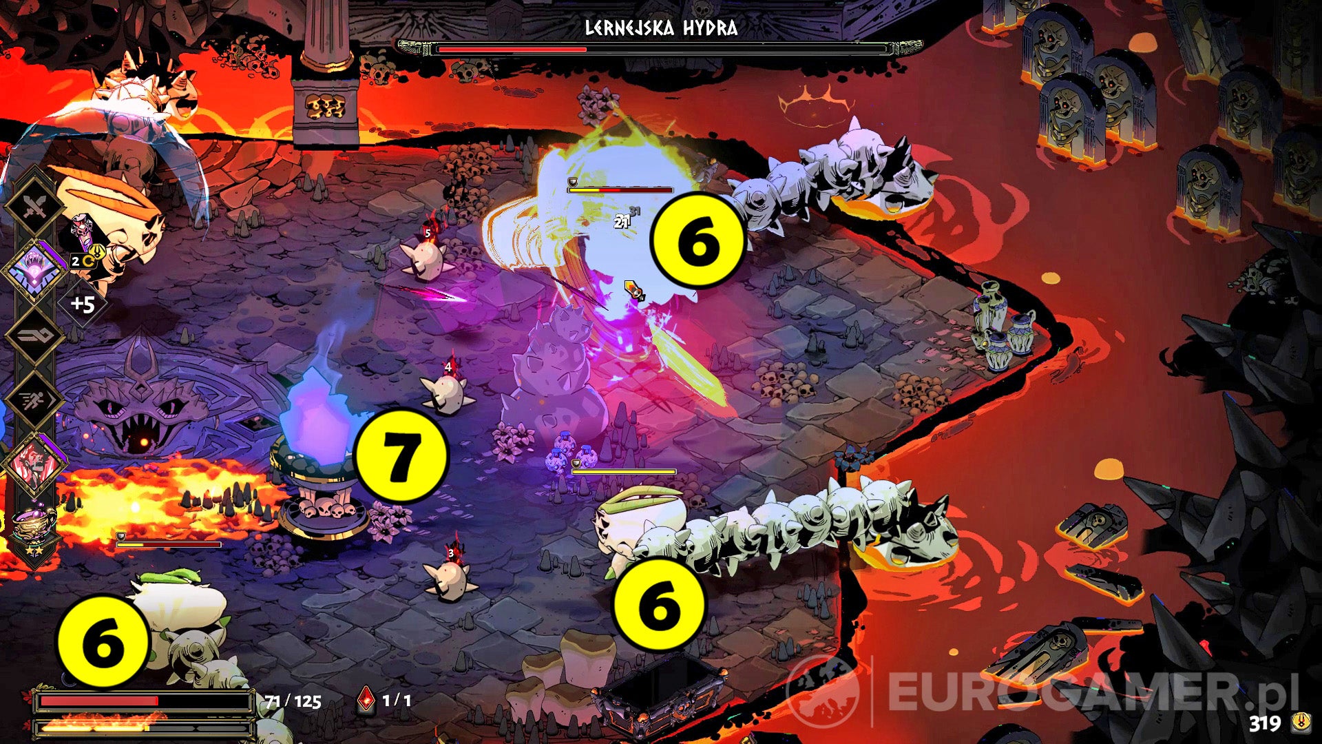 Hades - boss: Lernejska Hydra | Eurogamer.pl