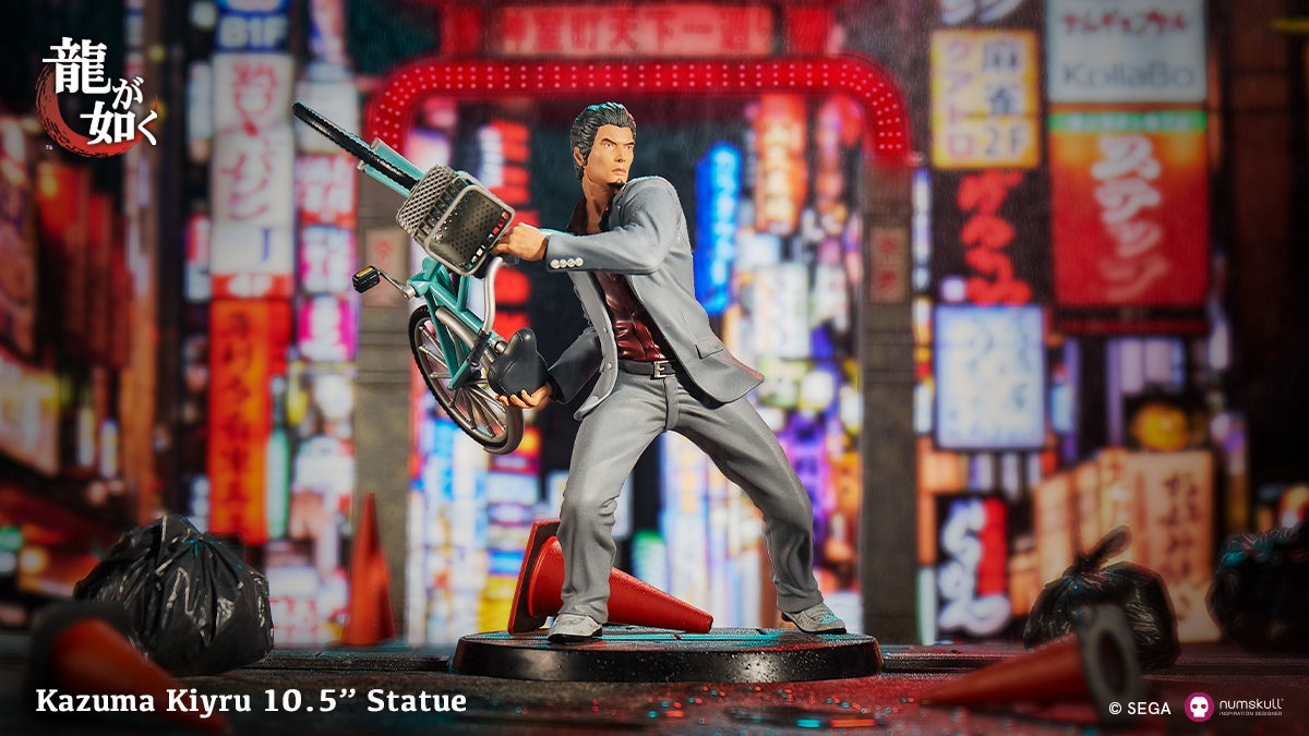 Yakuza fans can pre-order this new Kazuma Kiryu statue now | Eurogamer.net