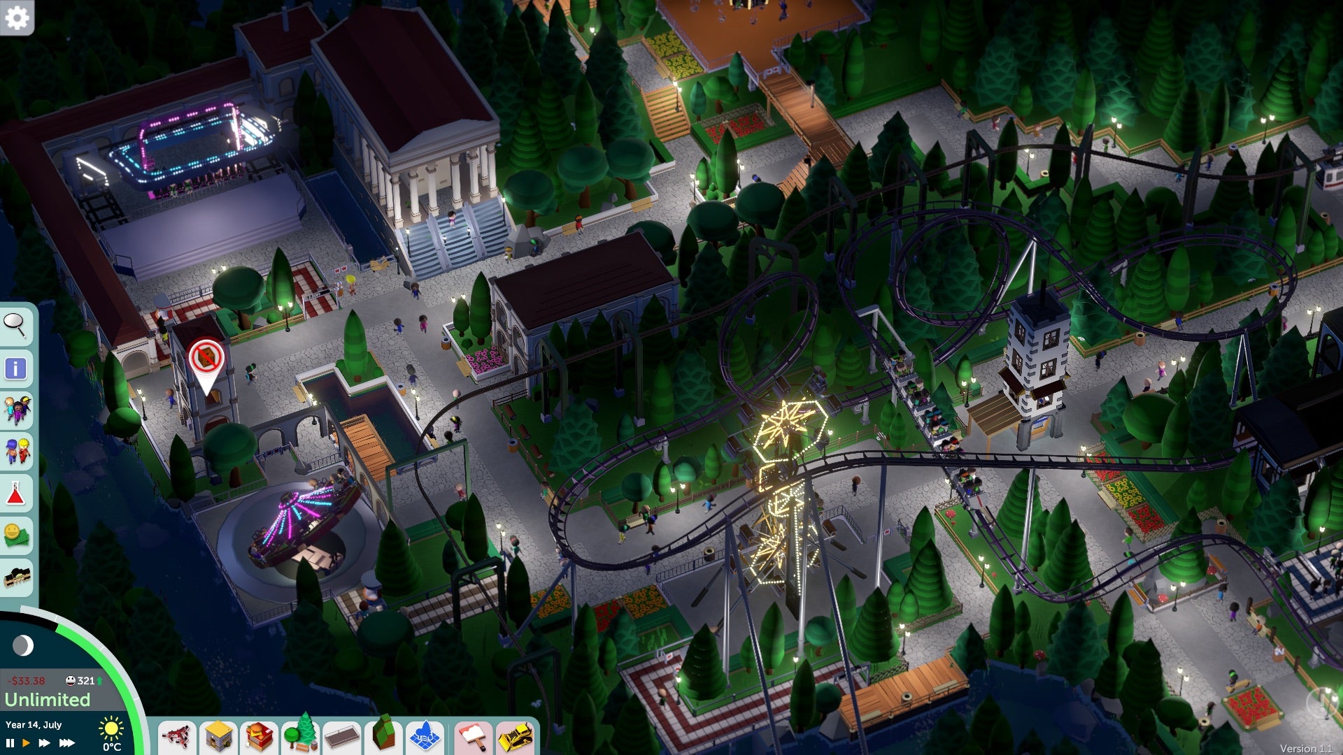 Parkitect review - the finest theme park sim for years | Eurogamer.net