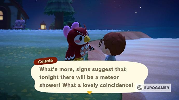 Stargazing with Celeste in Animal Crossing | Eurogamer.net