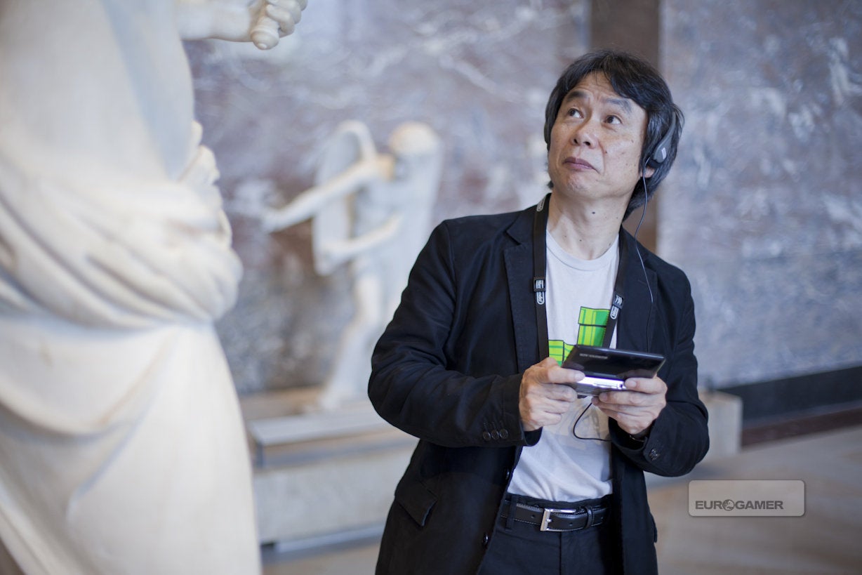 Shigeru Miyamoto visits Louvre to test Nintendo's 3DS tour guide ...