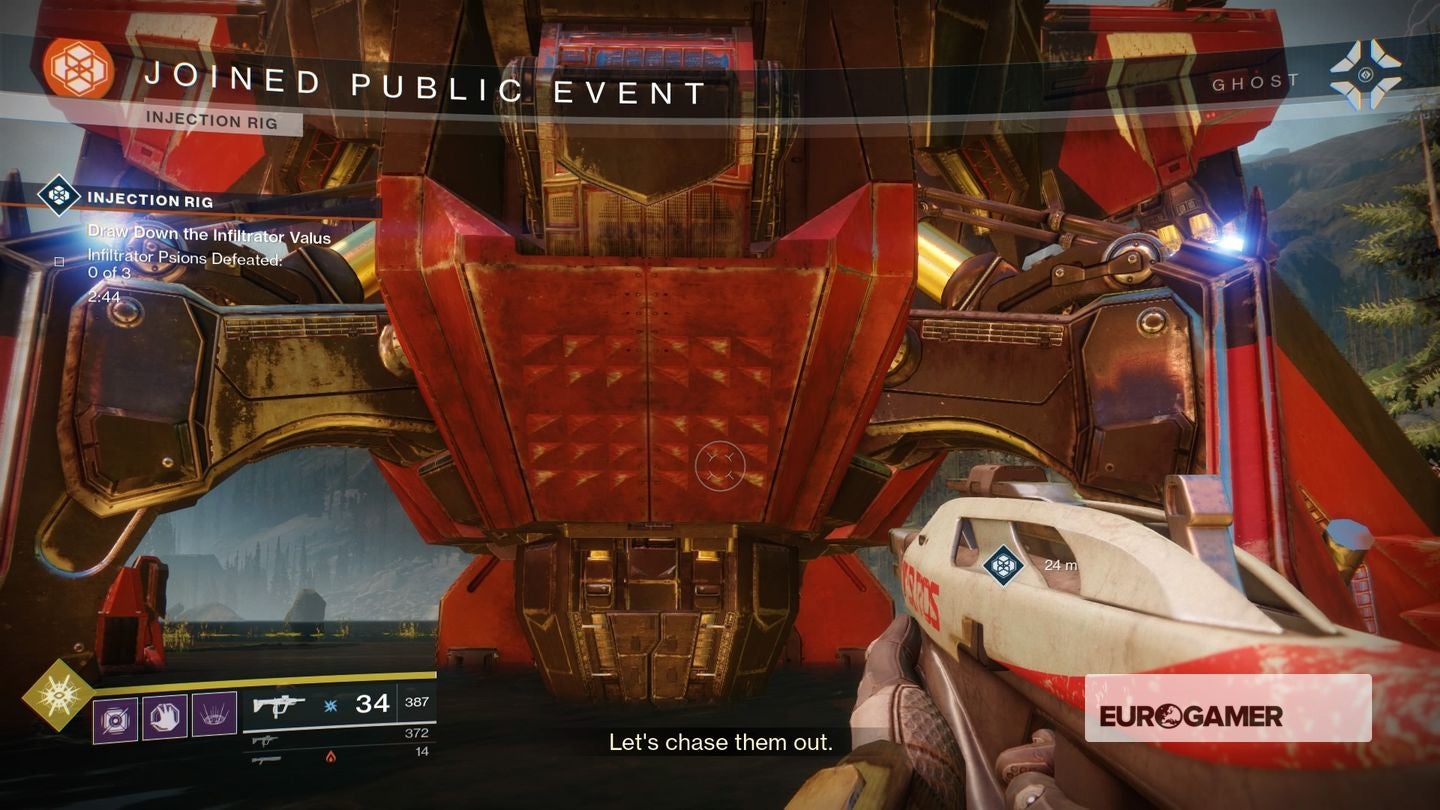 Destiny 2 Heroic Public Events - triggers for Injection Rig, Taken ...