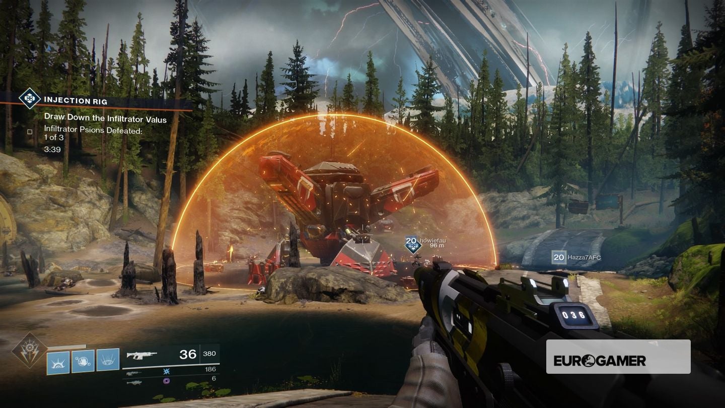 Destiny 2 Heroic Public Events - triggers for Injection Rig, Taken ...