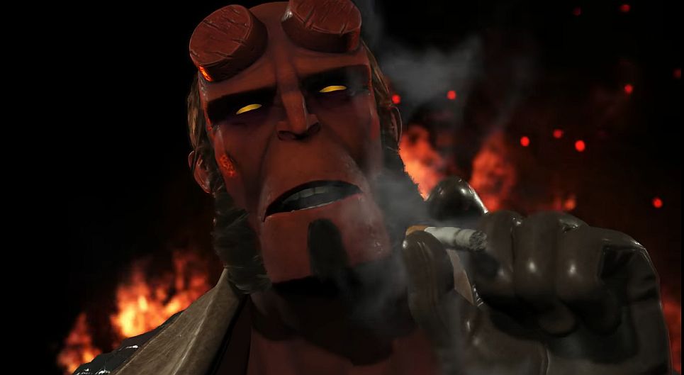 Check out Hellboy in this Injustice 2 gameplay video | VG247