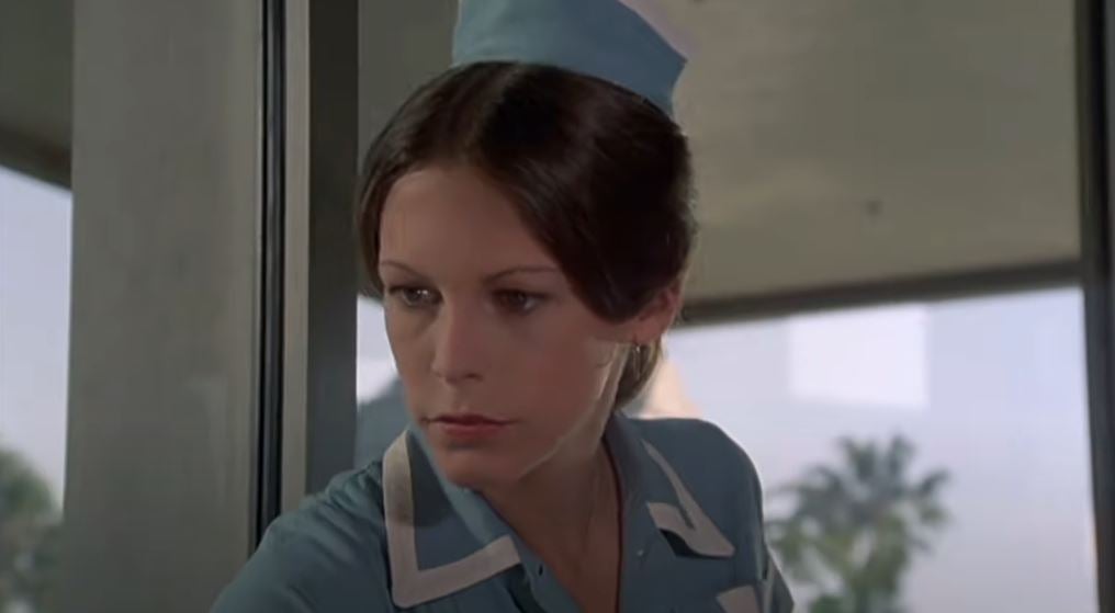 Jaime Lee Curtis played a surly waitress in an early screen appearance ...