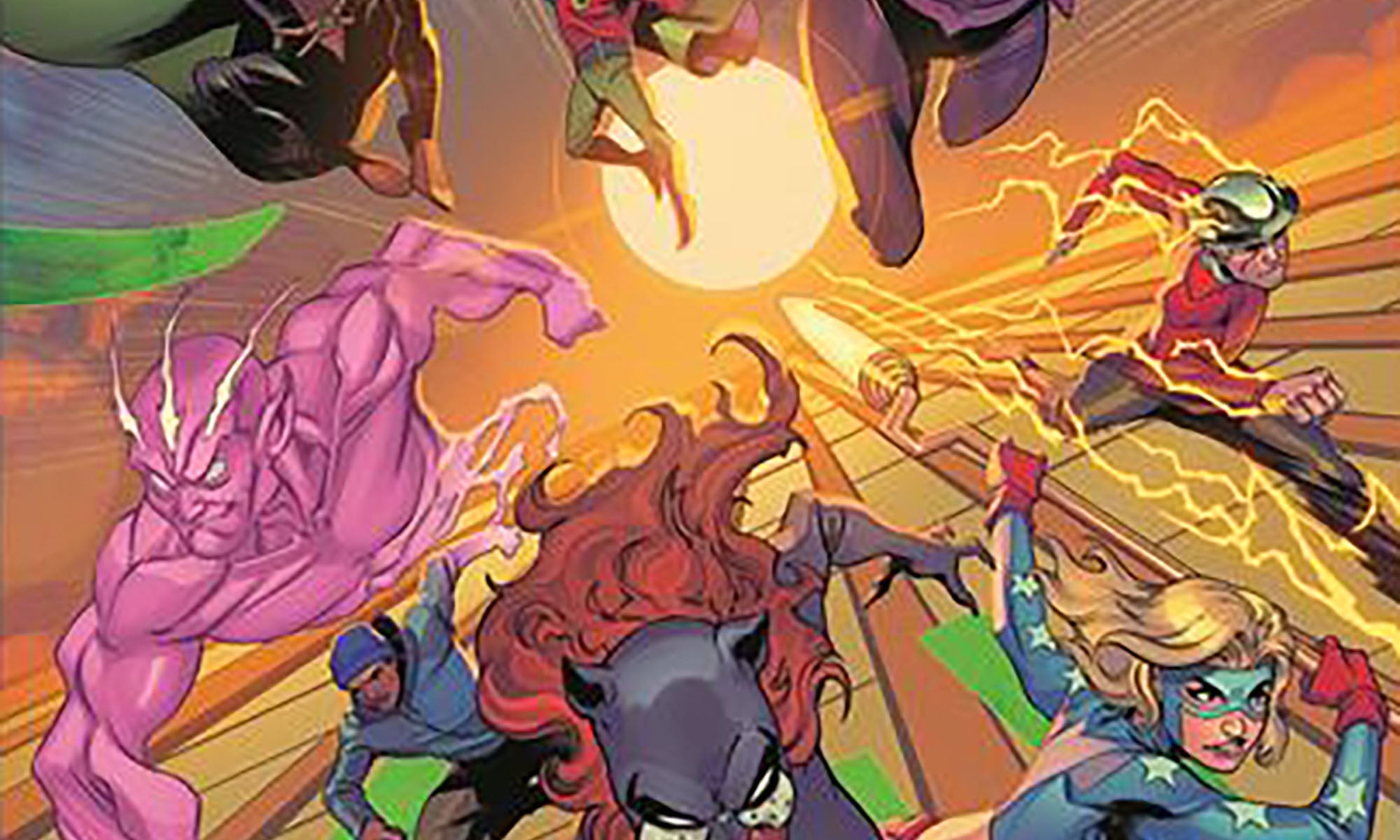 DC's Justice Society of America is growing into a "global organization ...