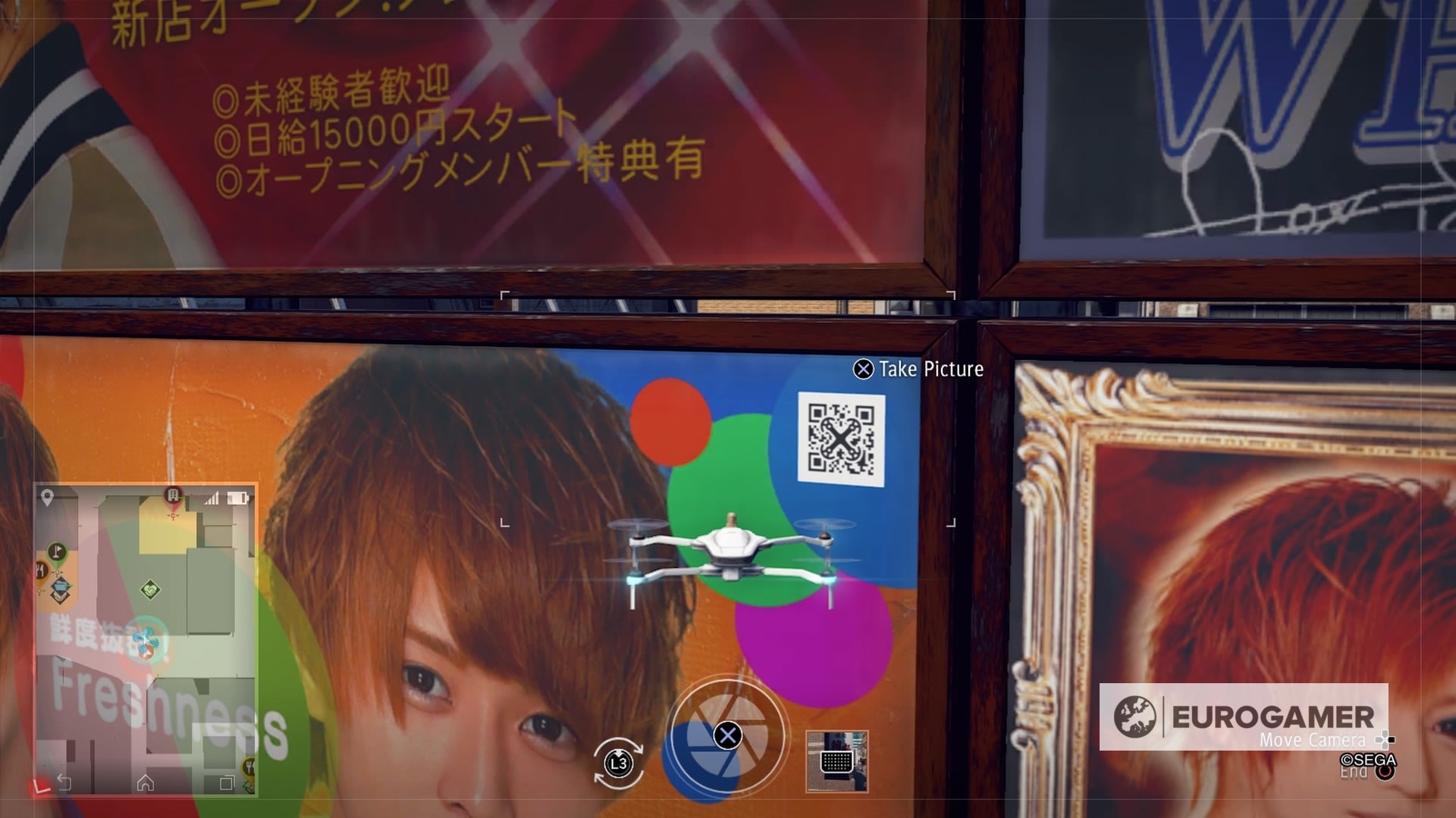 Judgment QR code locations to upgrade Drone Parts explained | Eurogamer.net