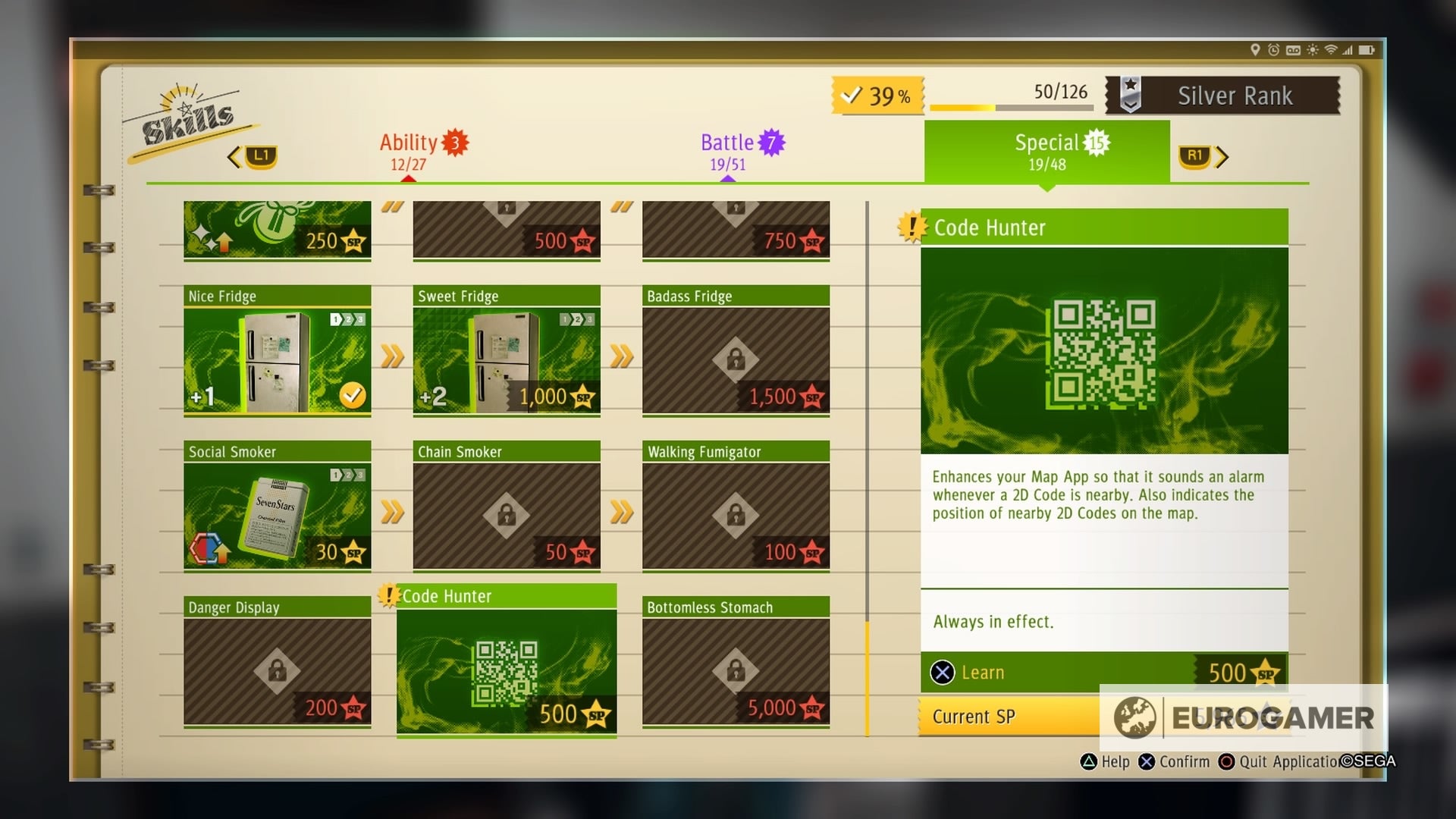 Judgment QR code locations to upgrade Drone Parts explained | Eurogamer.net