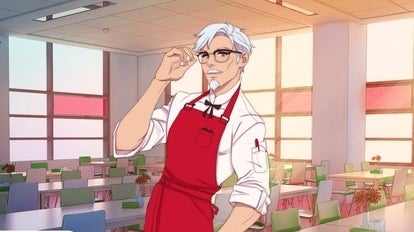 KFC's cooking up a dating sim, and you can romance Colonel Sanders ...