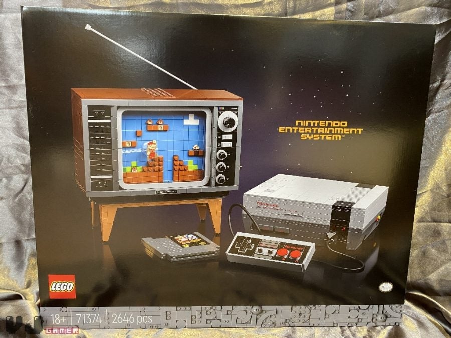 Lego-NES-Set mit Konsole, Controller, Cartridge und Fernseher offiziell ...